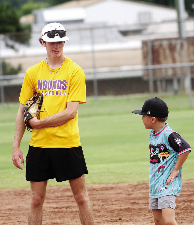 Greyhounds welcome future baseball players at youth camp | The Jones ...