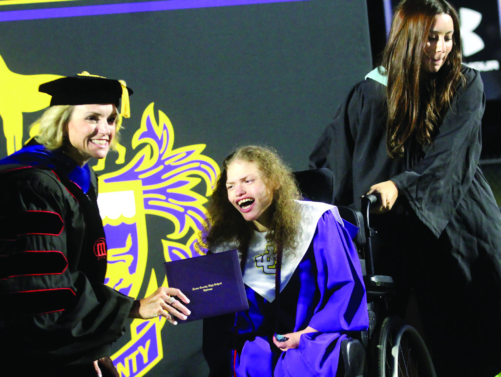 Graduation returns to Greyhound Field | The Jones County News
