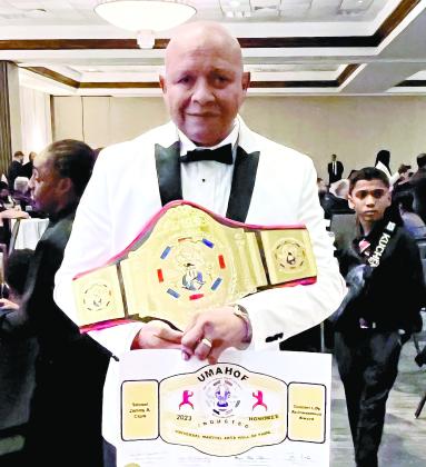 Clark inducted into Martial Arts hall of fame | The Jones County News